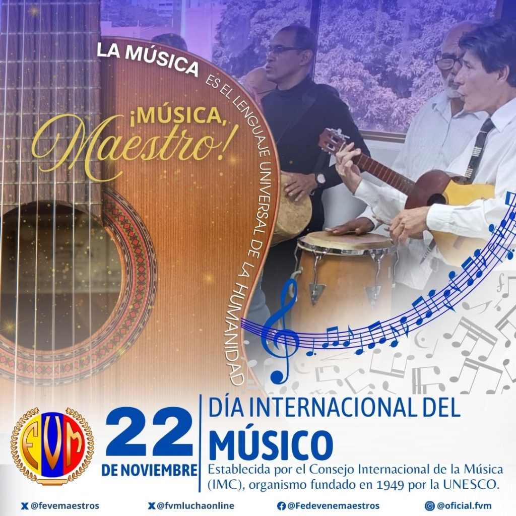 Efeméride: Día Internacional del Músico – Bienvenidos a la Federación ...