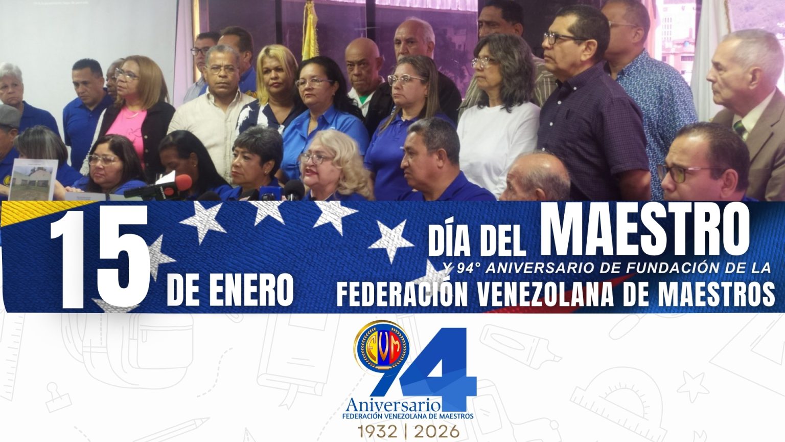 Comunicado: Día del Maestro y 94° Aniversario de fundación de la ...